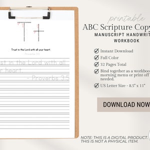 Scripture Copywork | Bible Memory Work | Scripture Memorization ...