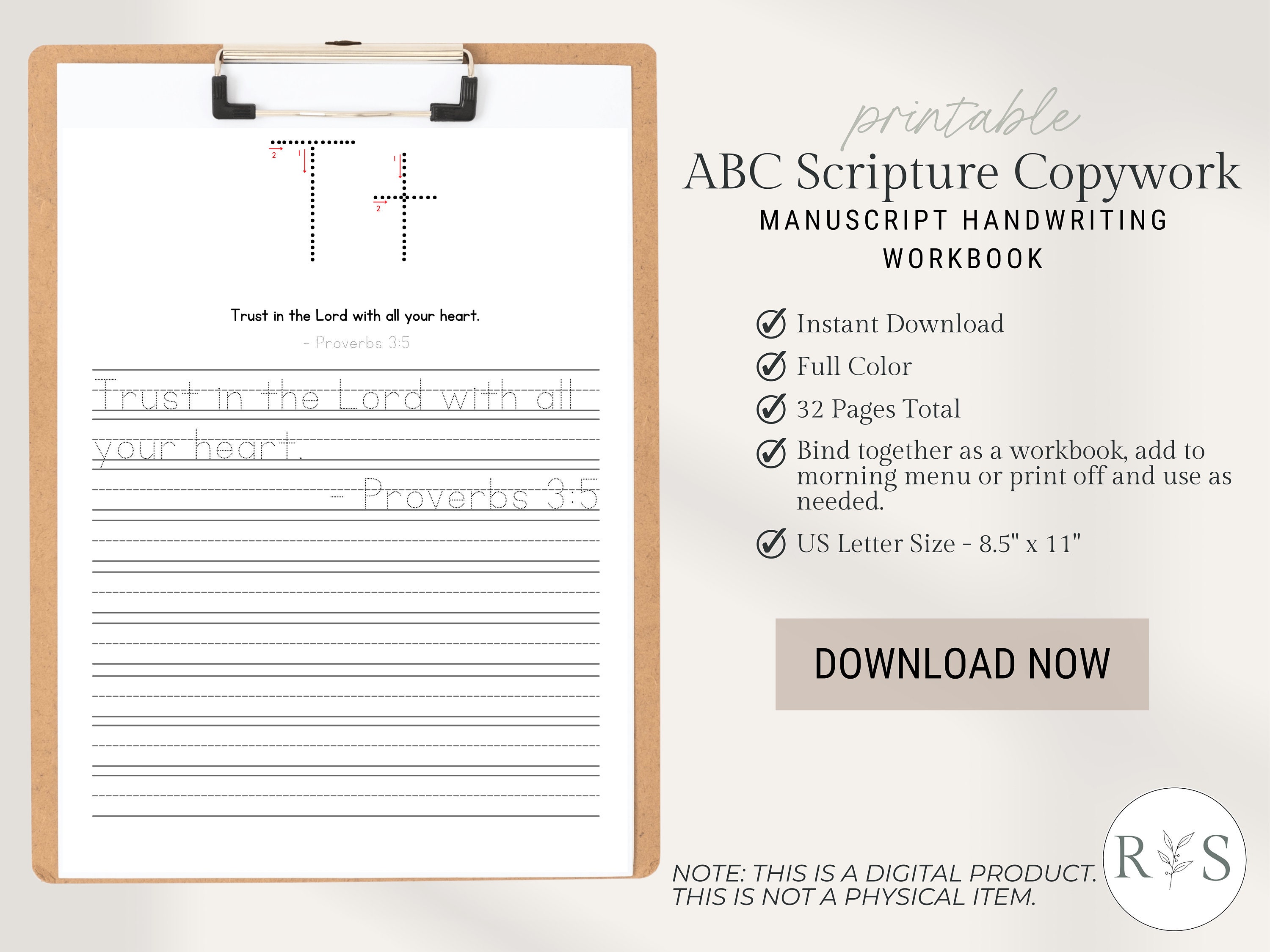 Scripture Copywork | Bible Memory Work | Scripture Memorization ...