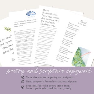 March Morning Menu Pages March Morning Time Spring Morning Menu ...