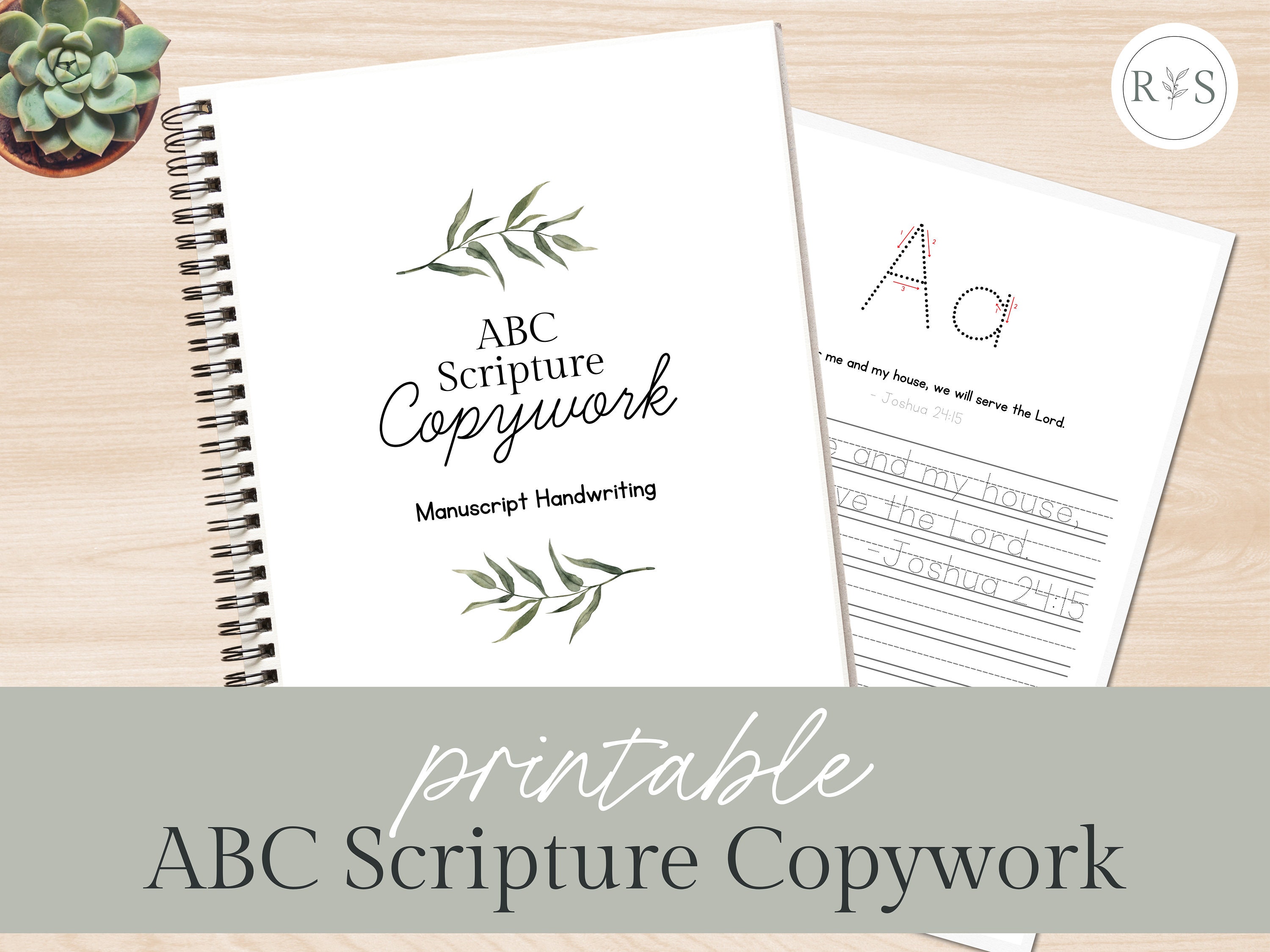 Scripture Copywork | Bible Memory Work | Scripture Memorization ...