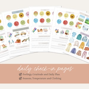 Morning Menu Daily Sheet | Morning Time Elementary | Morning Time ...