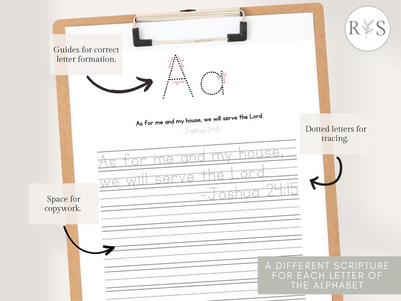 Scripture Copywork | Bible Memory Work | Scripture Memorization ...