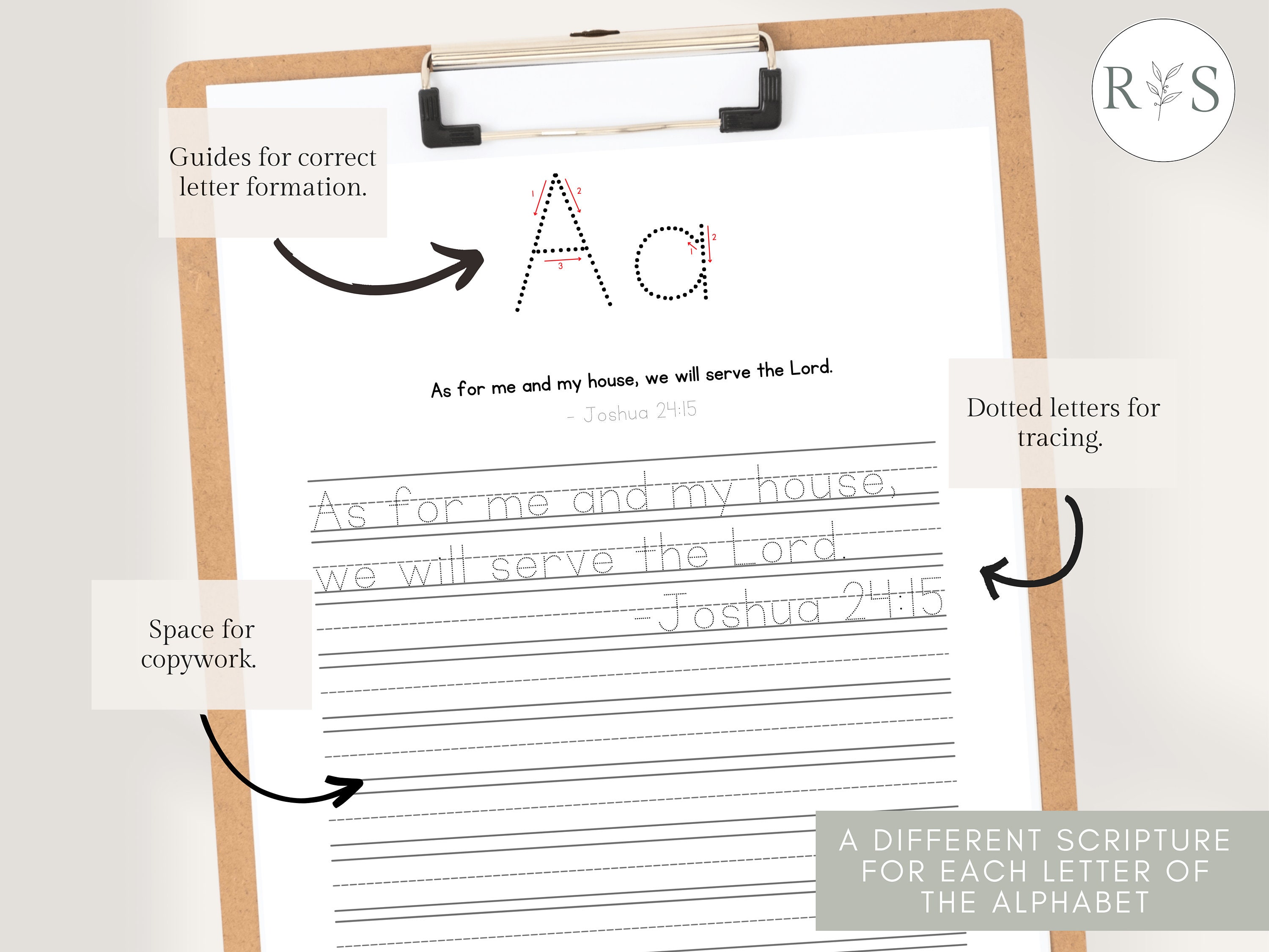 Scripture Copywork | Bible Memory Work | Scripture Memorization ...