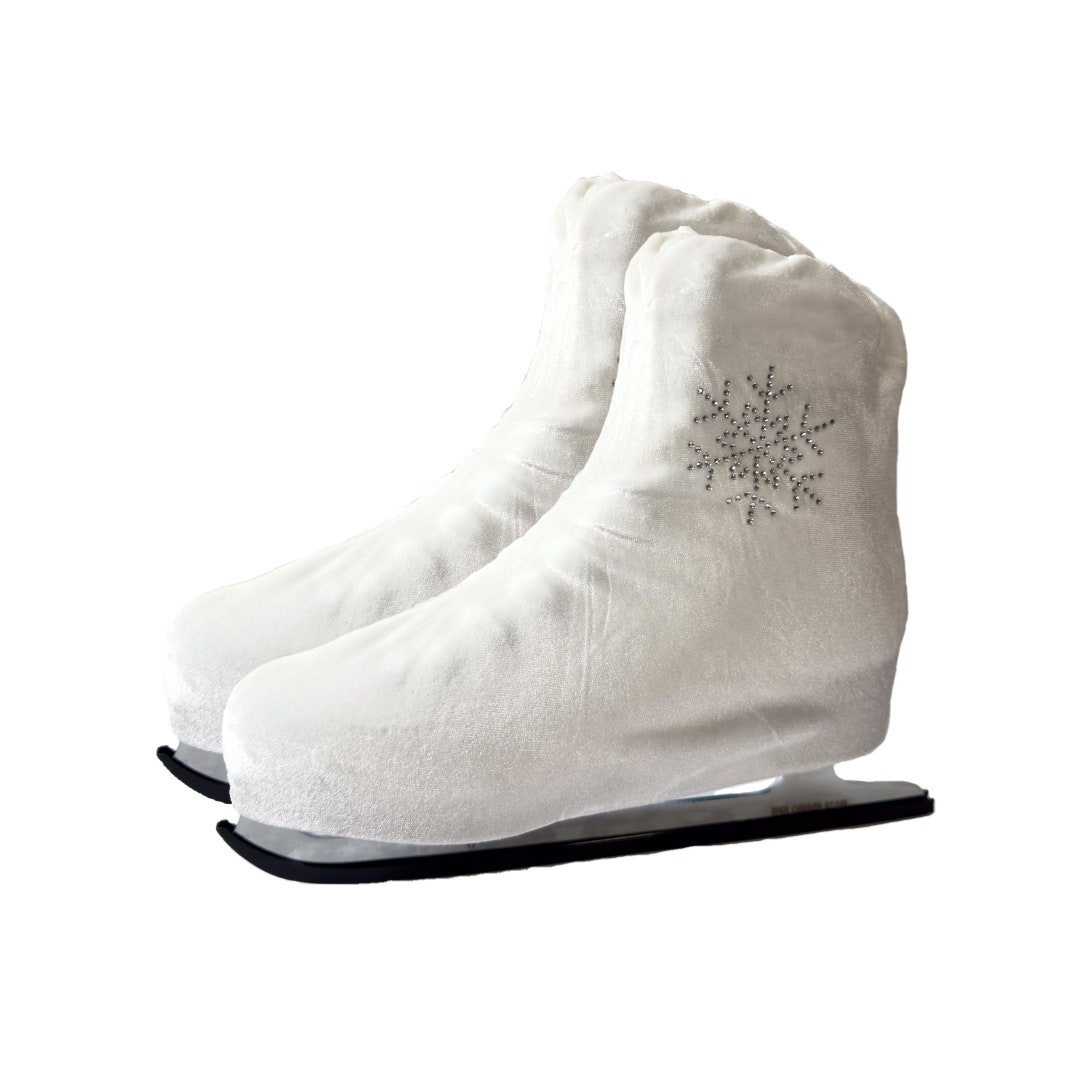 Durable Ice Skate Hockey Figure Skates Boots Covers Protection White - Etsy