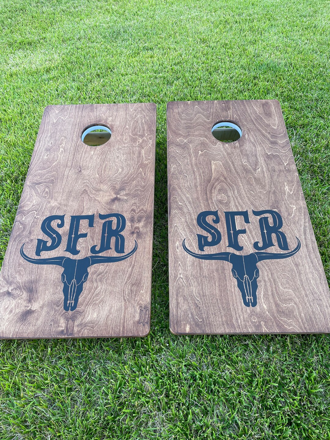 High-quality Custom Cornhole Boards Branded - Etsy
