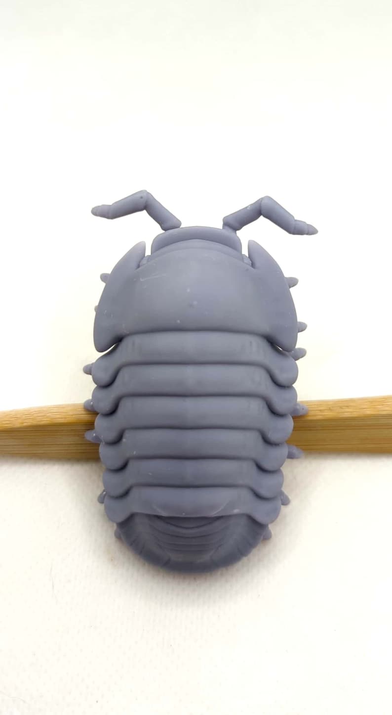 3D Printed Isopod - Rubber Ducky Unpainted- 60mm - Etsy