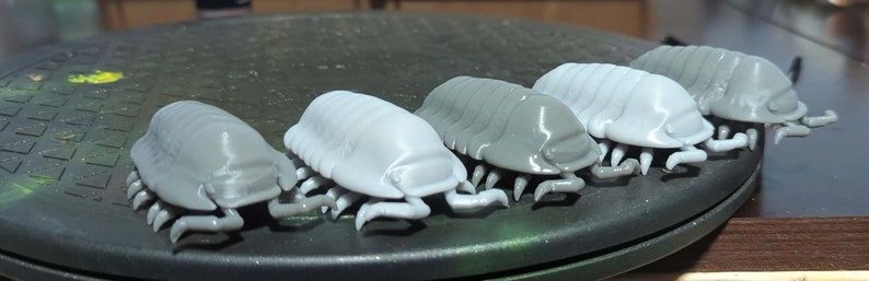 3D Printed Isopod - Rubber Ducky Unpainted- 60mm - Etsy