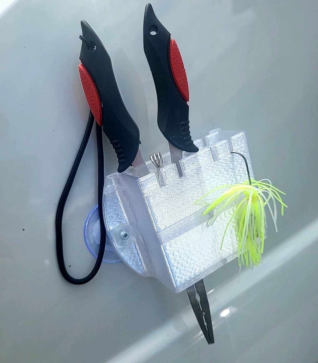 Fishing Caddy Mini Version (1x) - Boat & Kayak Mounted Compartment ...