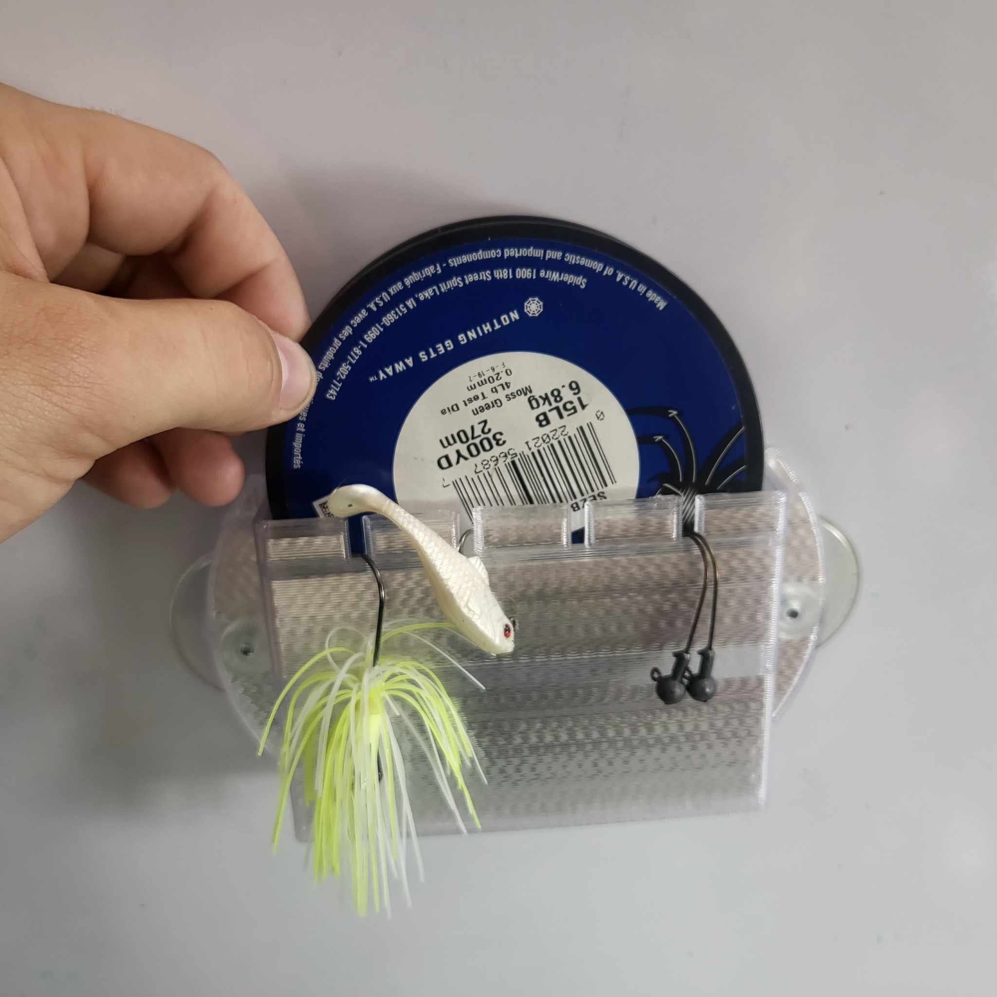 Fishing Line Caddy (1x) - Bass Boat & Kayak Tackle Organization Storage ...