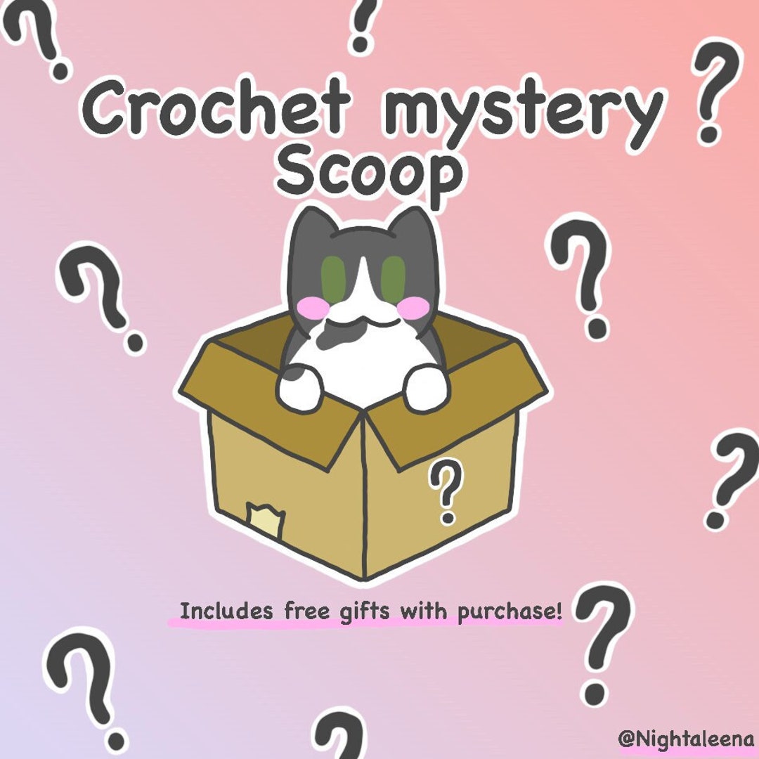 Mini Crochet Mystery Scoop (includes Free Gifts) - Etsy
