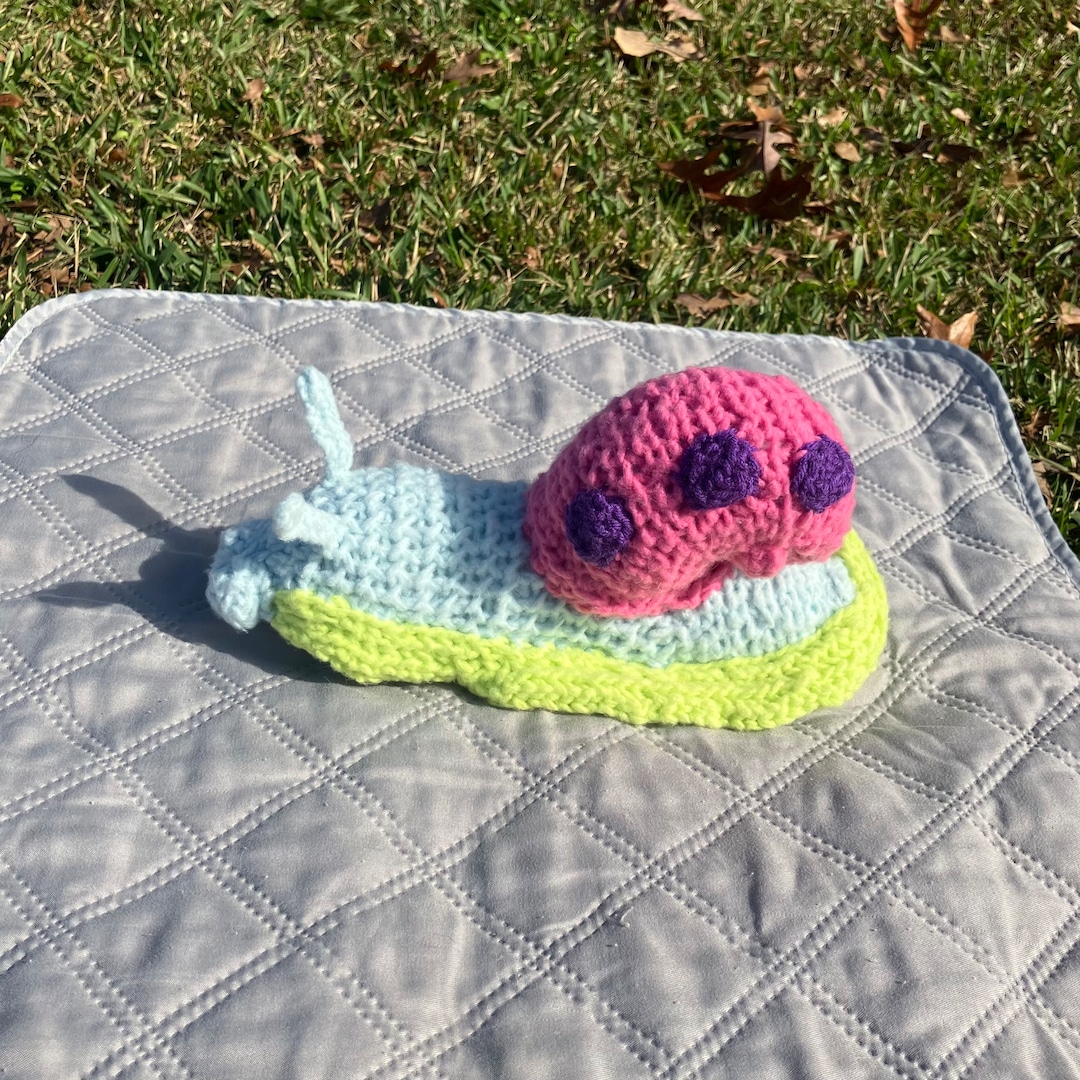 Crochet Gary Snail From Spongebob - Etsy