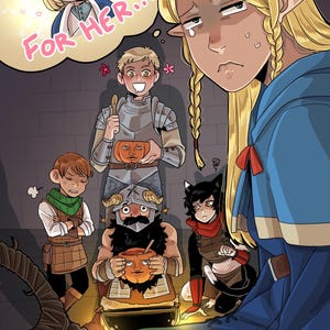Dungeon Meshi Print - Etsy