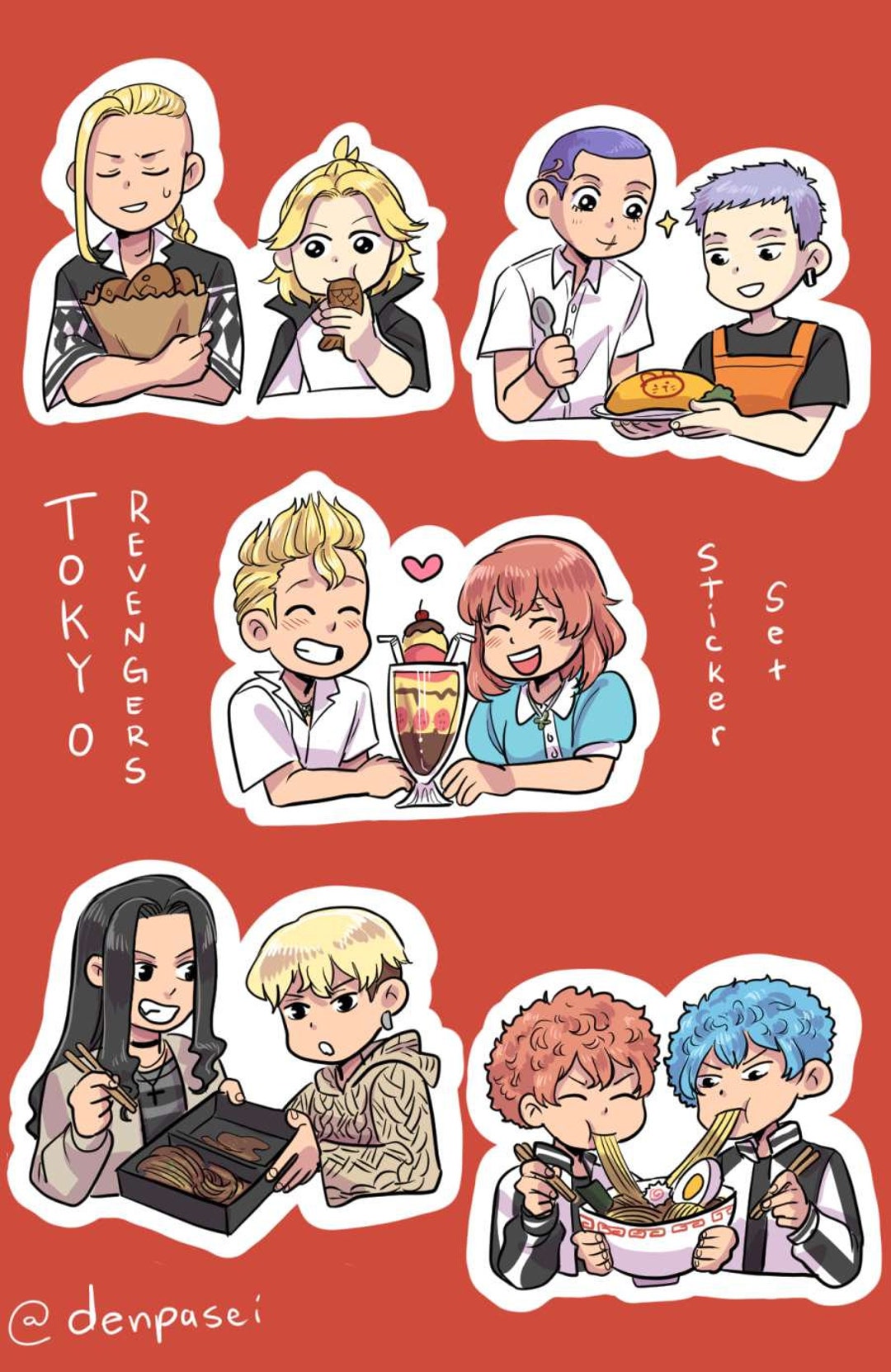 TR Sticker Set - Etsy