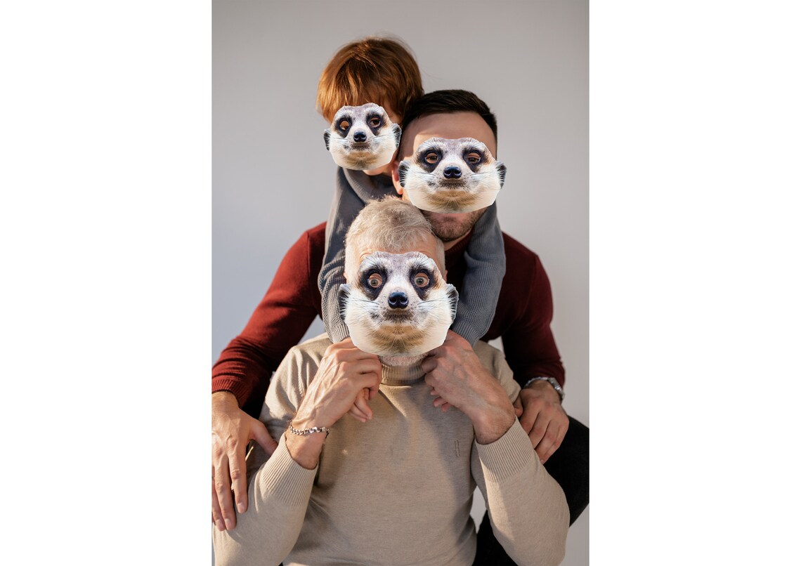 Meerkat Printable Mask, Meerkat Real Mask, Halloween Mask, Printable ...