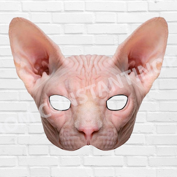 Cat Mask - Etsy