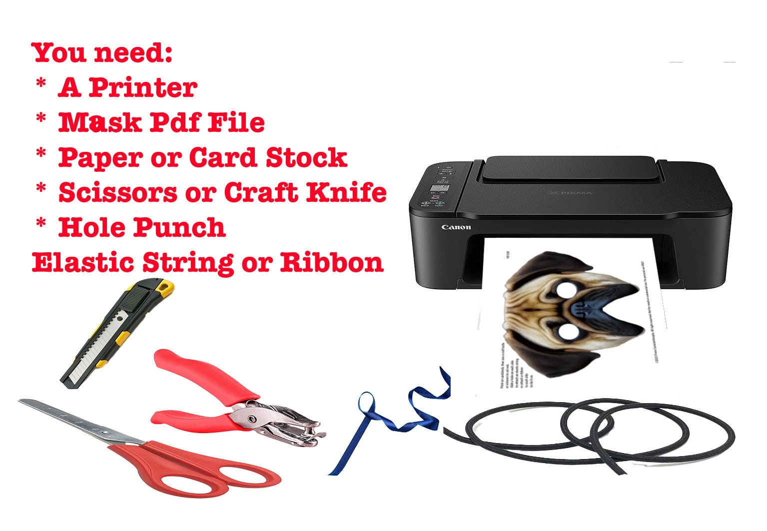 Meerkat Printable Mask, Meerkat Real Mask, Halloween Mask, Printable ...