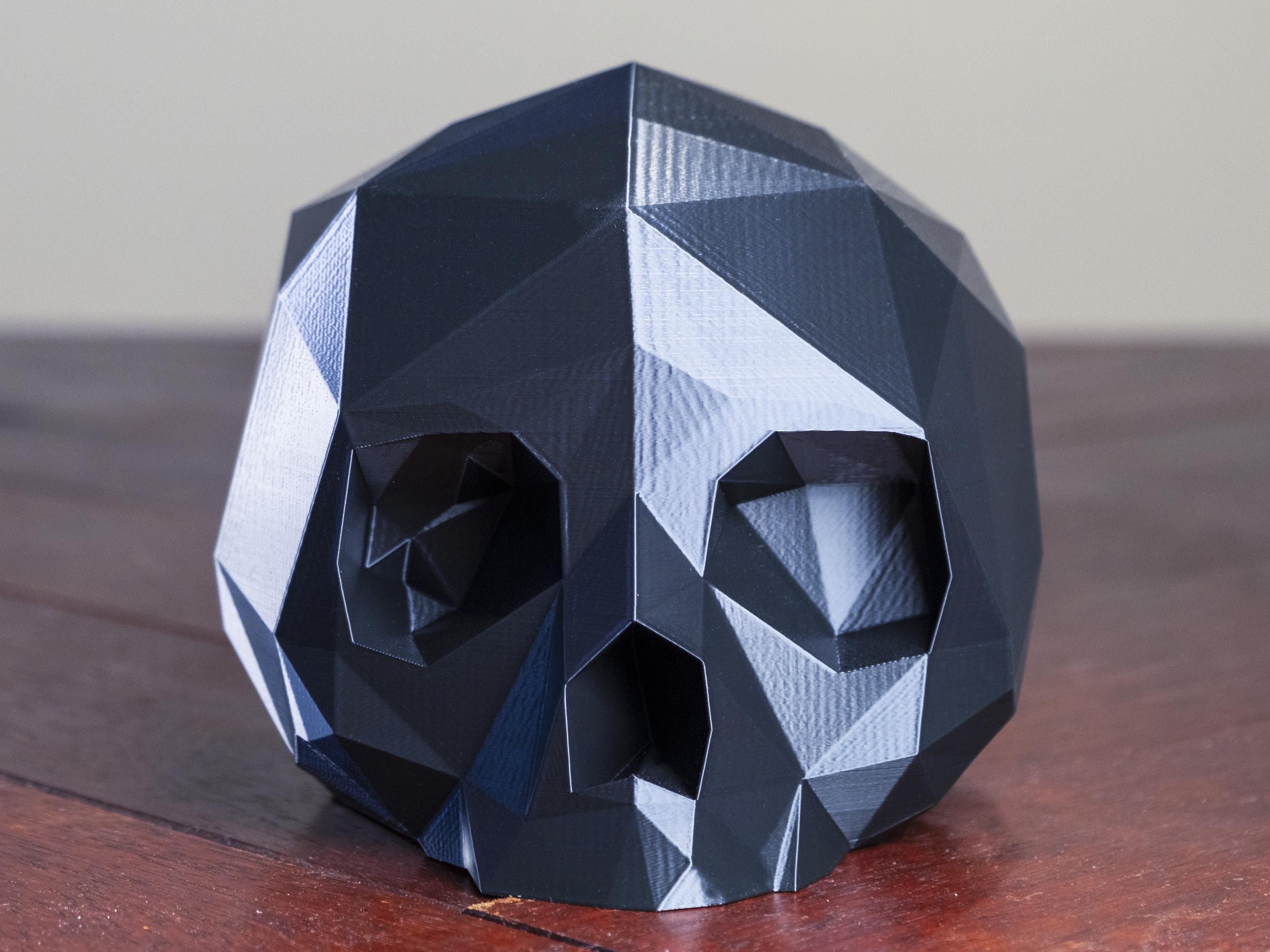 Low Poly Skull Hat/helmet/beret Stand - Etsy