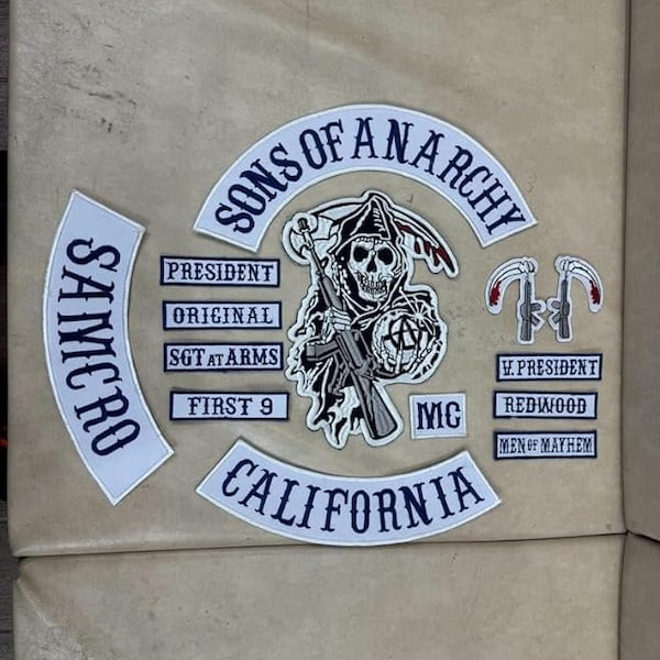 Sons of Anarchy Patches - Etsy