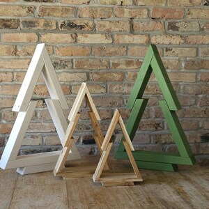 Wood Christmas Trees (2x4) - Etsy