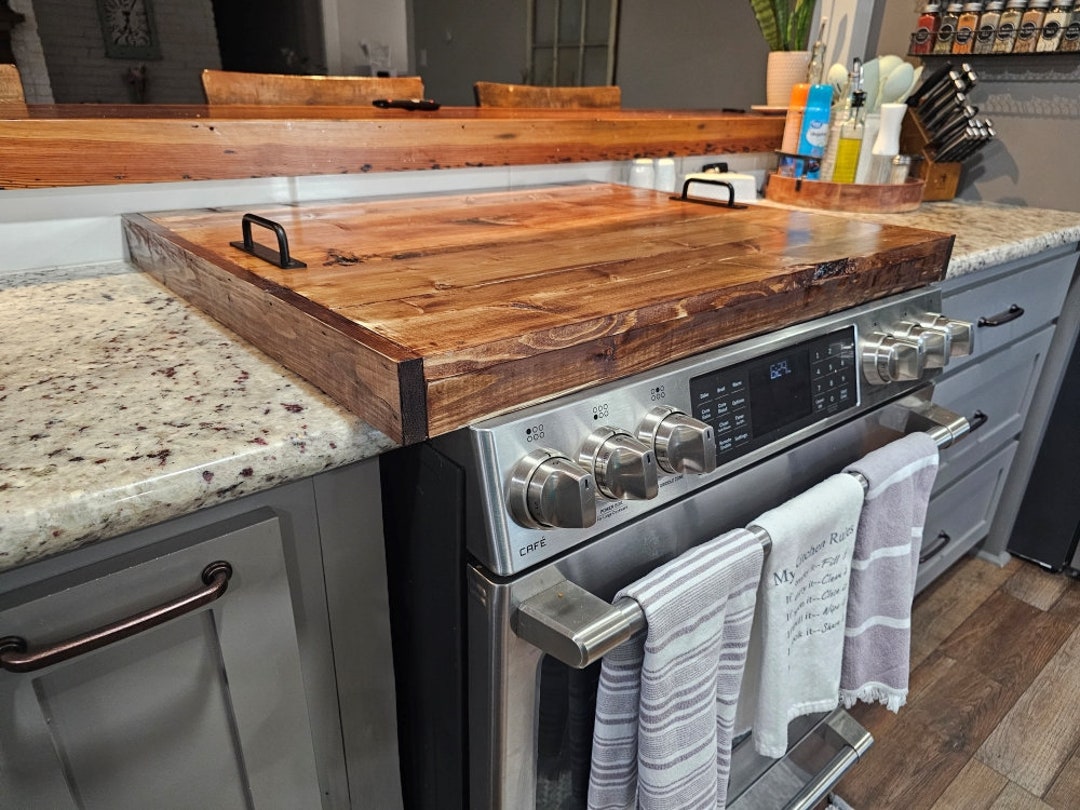 Custom-built Stove Top Cover Designed to Accommodate All Stove Types ...