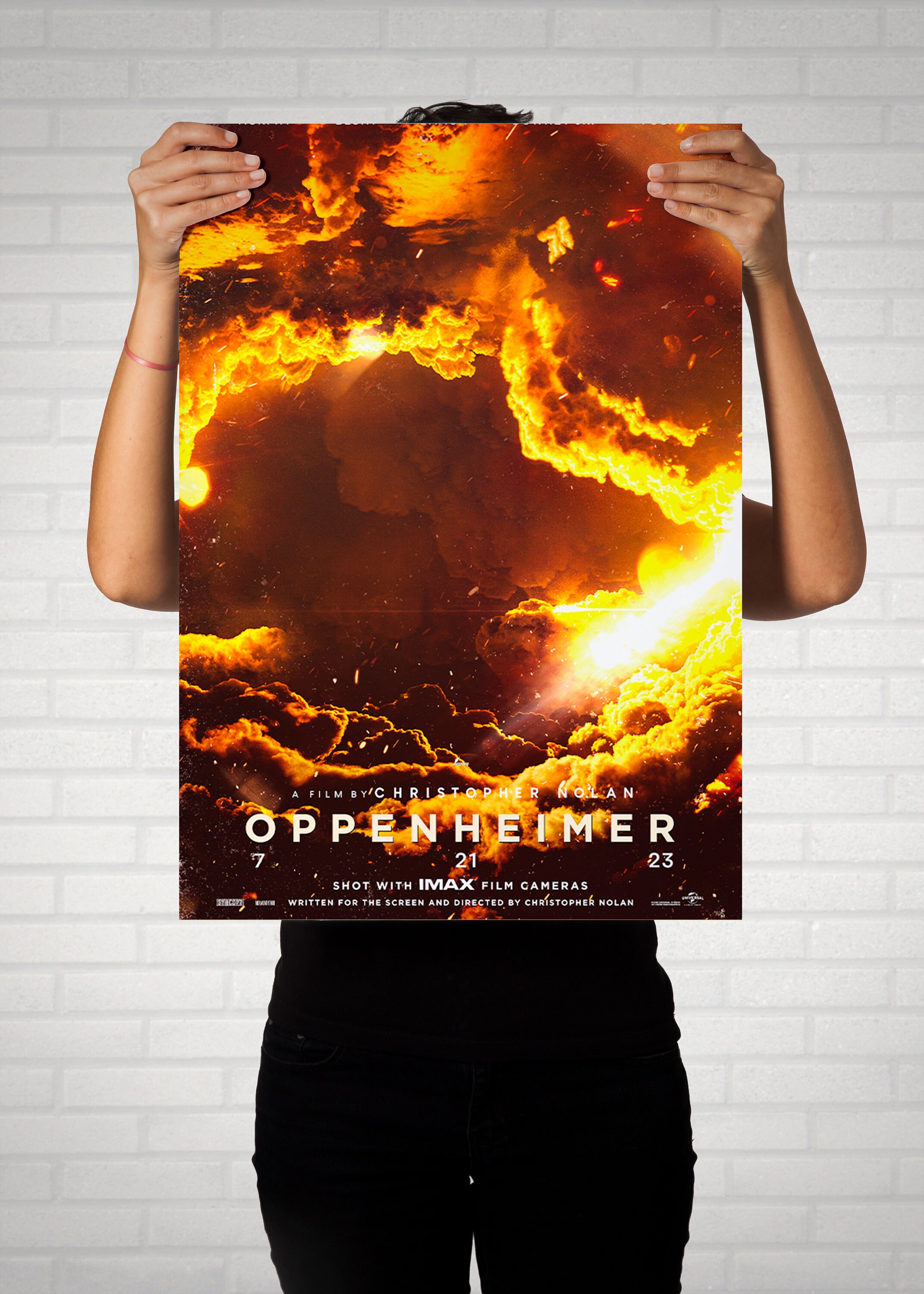 Oppenheimer Poster, Oppenheimer Movie 2023, Oppenheimer Merch ...