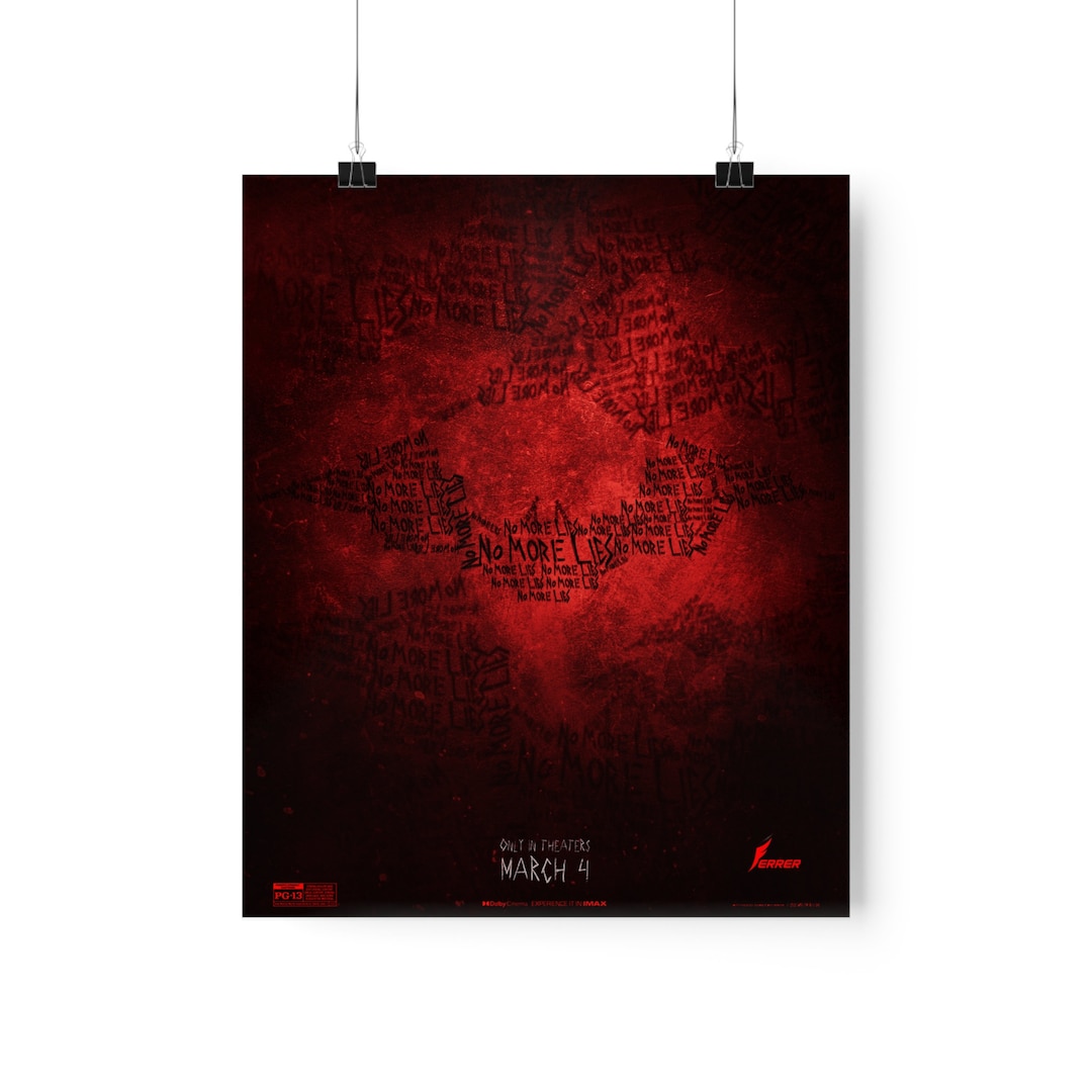 The Batman 2022 Movie POSTER Print Limited Edition Poster Movie Art ...