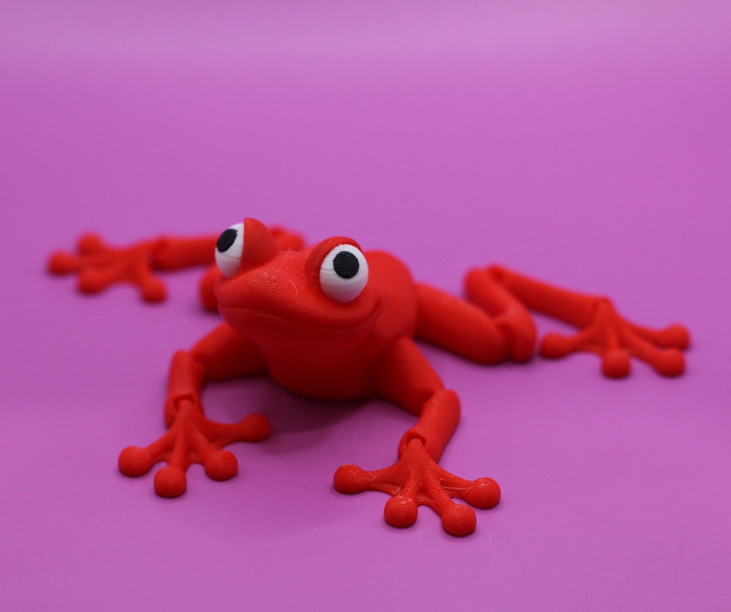 Cute Movable Flexi Frog Flexi Factory - Etsy