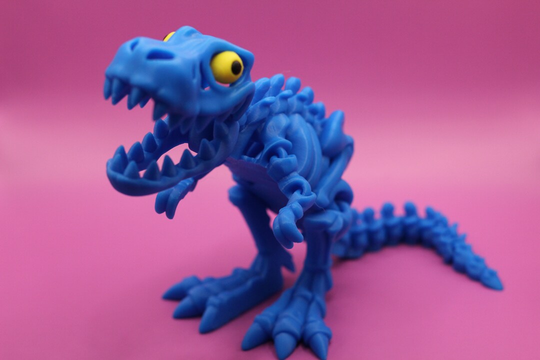 Flexible T-rex Dinosaurs Flexi Factory - Etsy