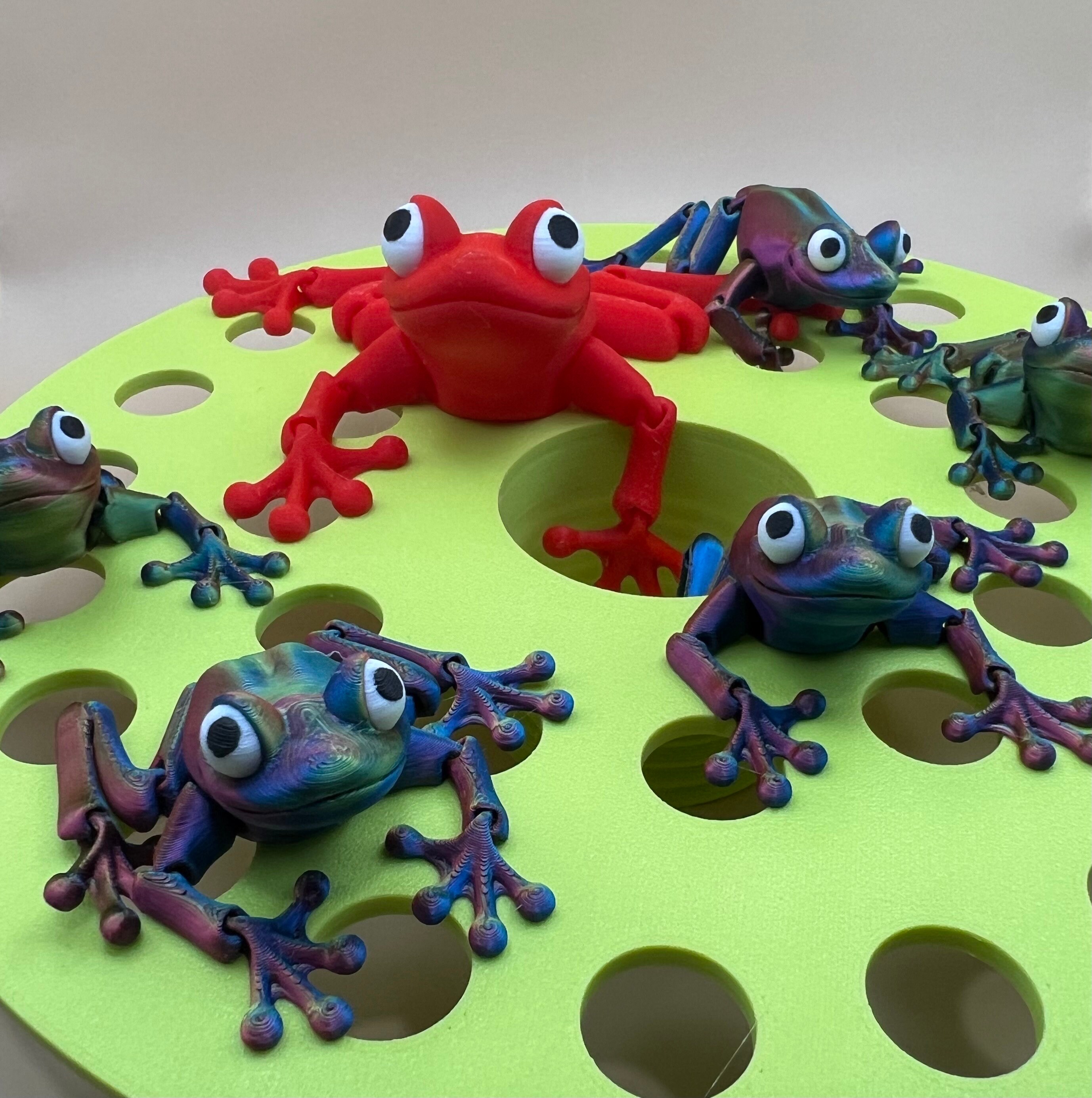 Cute Movable Flexi Frog Flexi Factory - Etsy