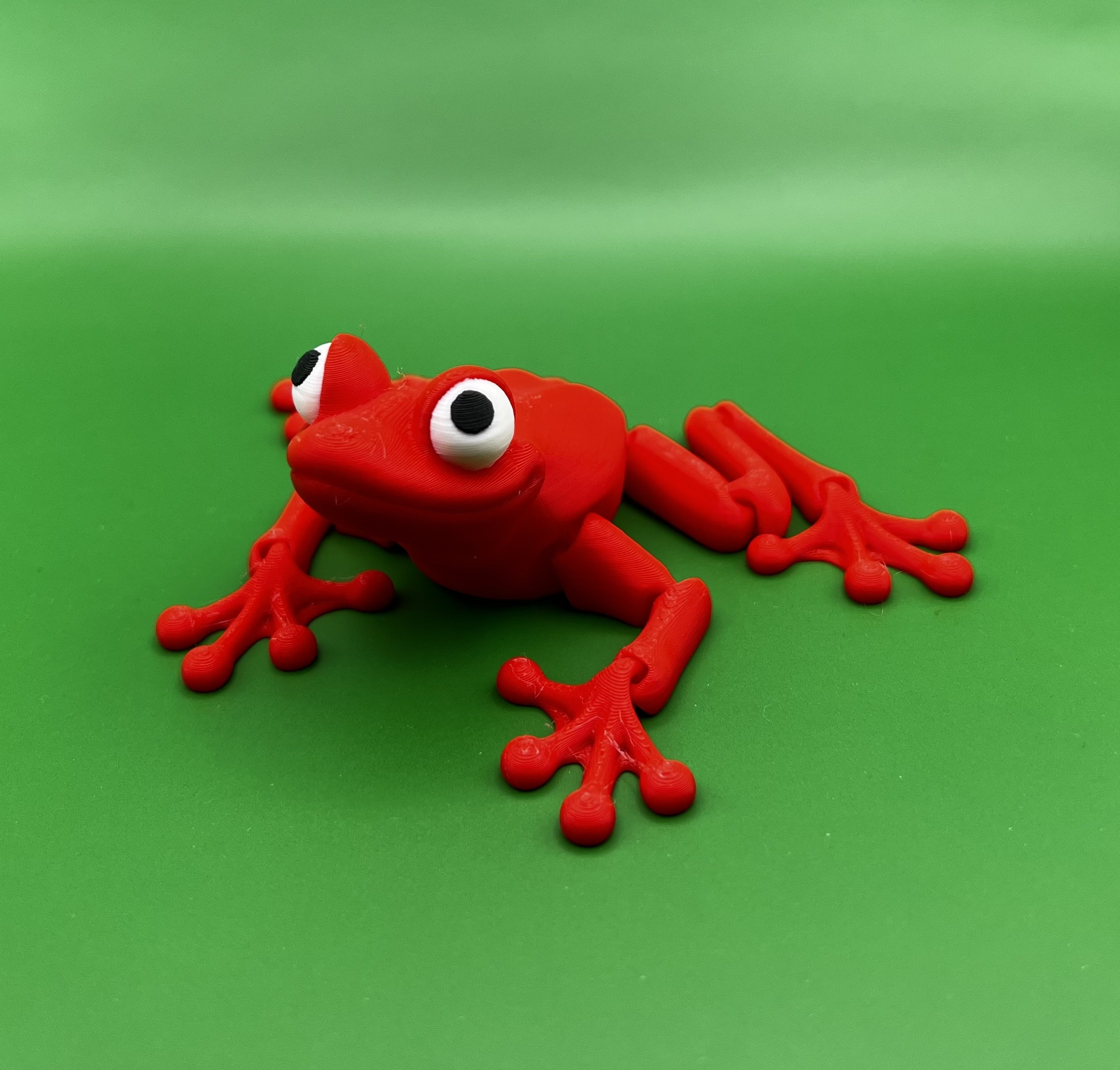 Cute Movable Flexi Frog Flexi Factory - Etsy