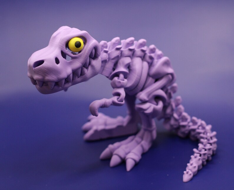 Flexible T-rex Dinosaurs - Flexi Factory - Etsy