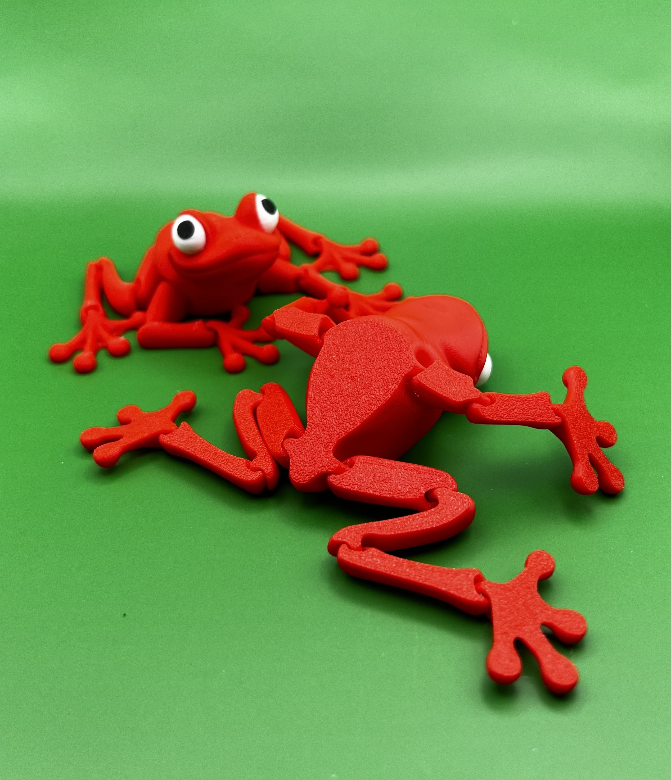 Cute Movable Flexi Frog Flexi Factory - Etsy