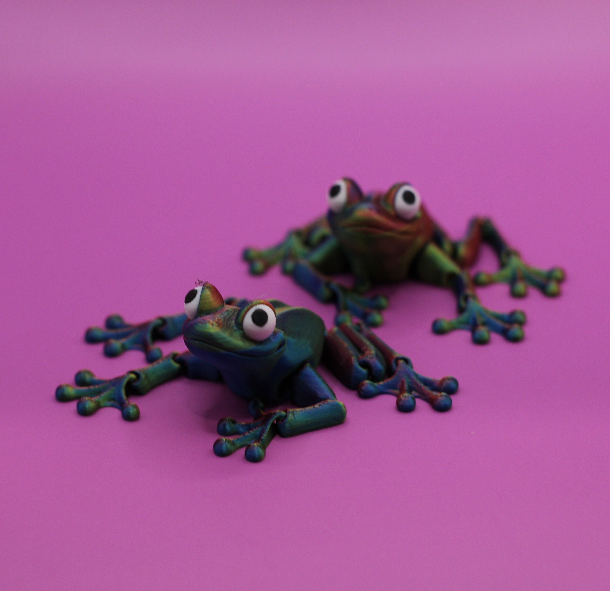 Cute Movable Flexi Frog Flexi Factory - Etsy