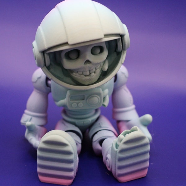 Skeleton Astronaut Stl - Etsy