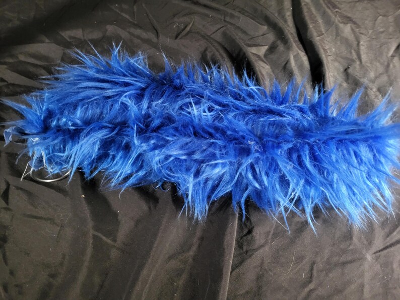 Ocean Blue Wolf Fursuit Tail - Etsy