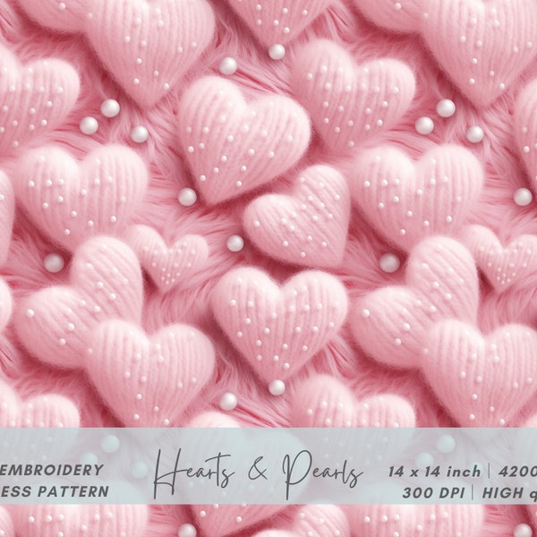 Heart Design Fabric - Etsy