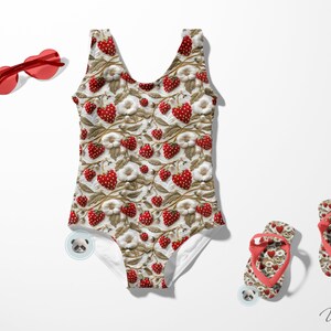 3d Strawberry Seamless Pattern, Strawberries Digital Paper for Fabric ...