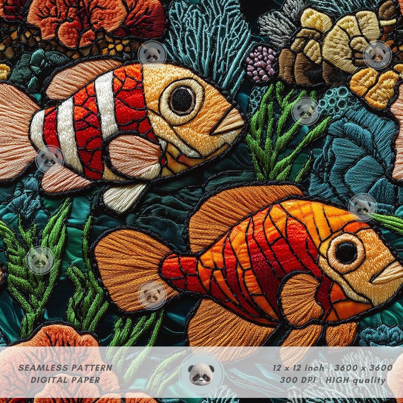 Tropical Fish Fabric - Etsy