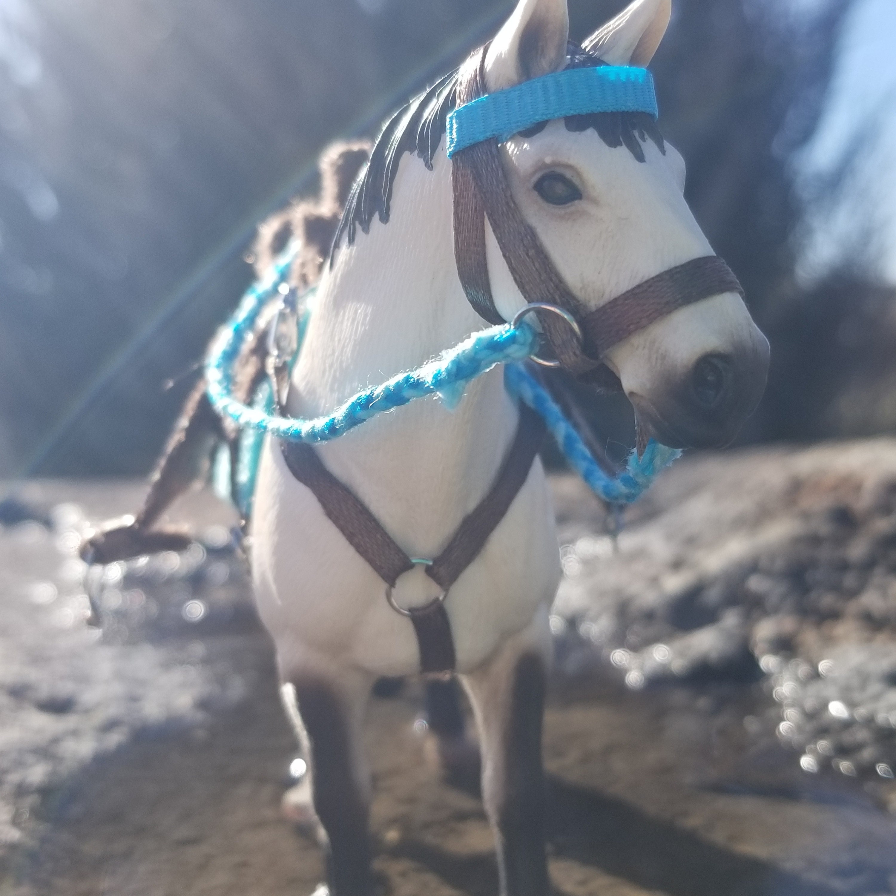 Schleich Blue Western Set for 1:24 Scale Model Horses. - Etsy