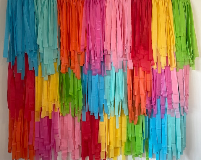 Fiesta Fringe Photo Backdrop - Etsy