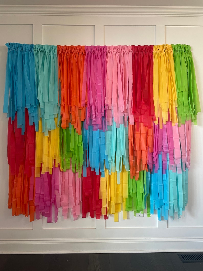 Fiesta Fringe Photo Backdrop - Etsy