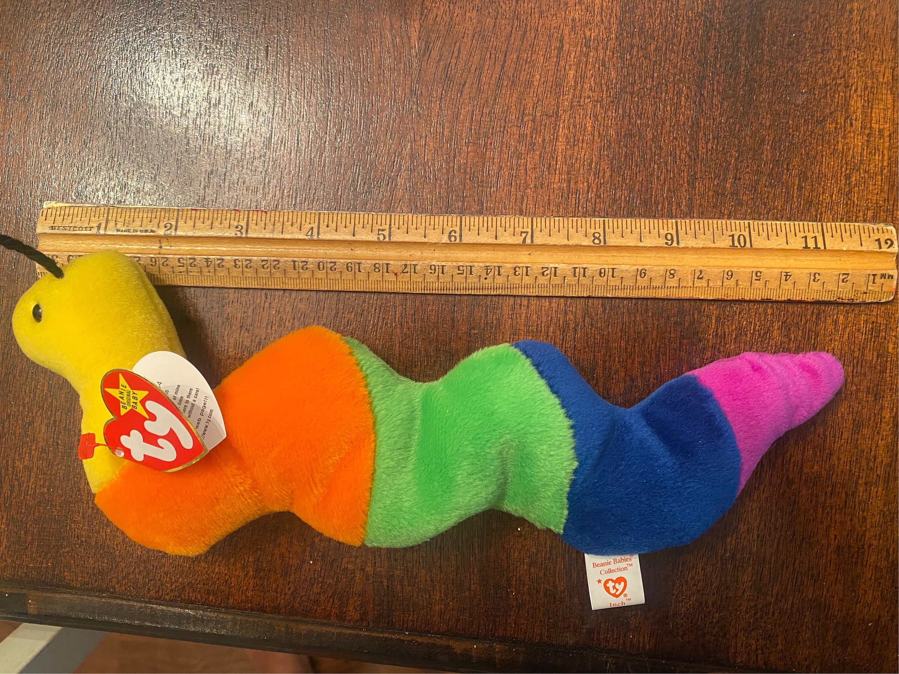 Rare Beanie Baby Inch Worm With Tag Errors - Etsy