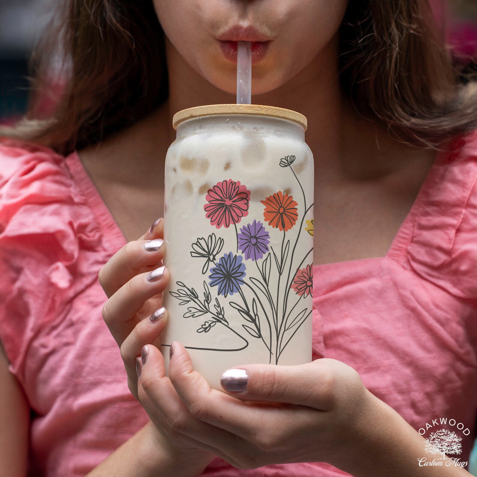 Personalized Meme Frosted Glass With Grandkids Names, Custom Meme ...