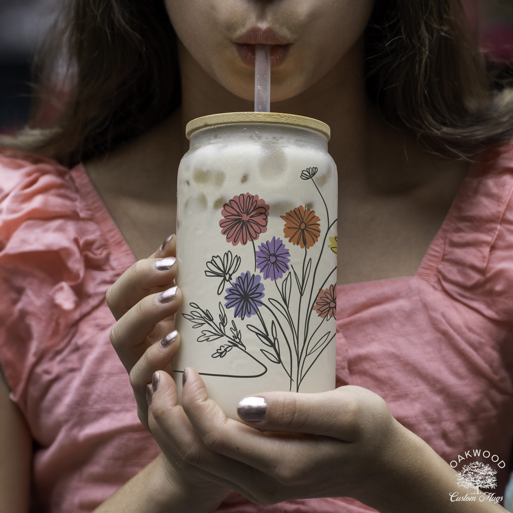 Personalized Meme Frosted Glass With Grandkids Names, Custom Meme ...