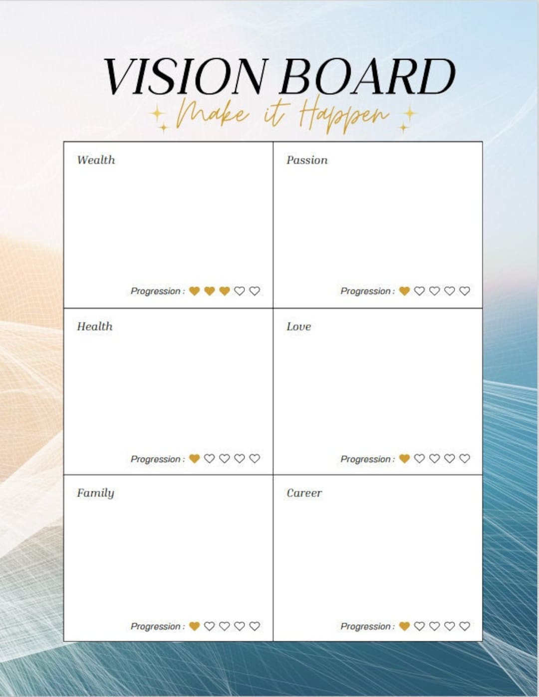 Vision Board - Etsy