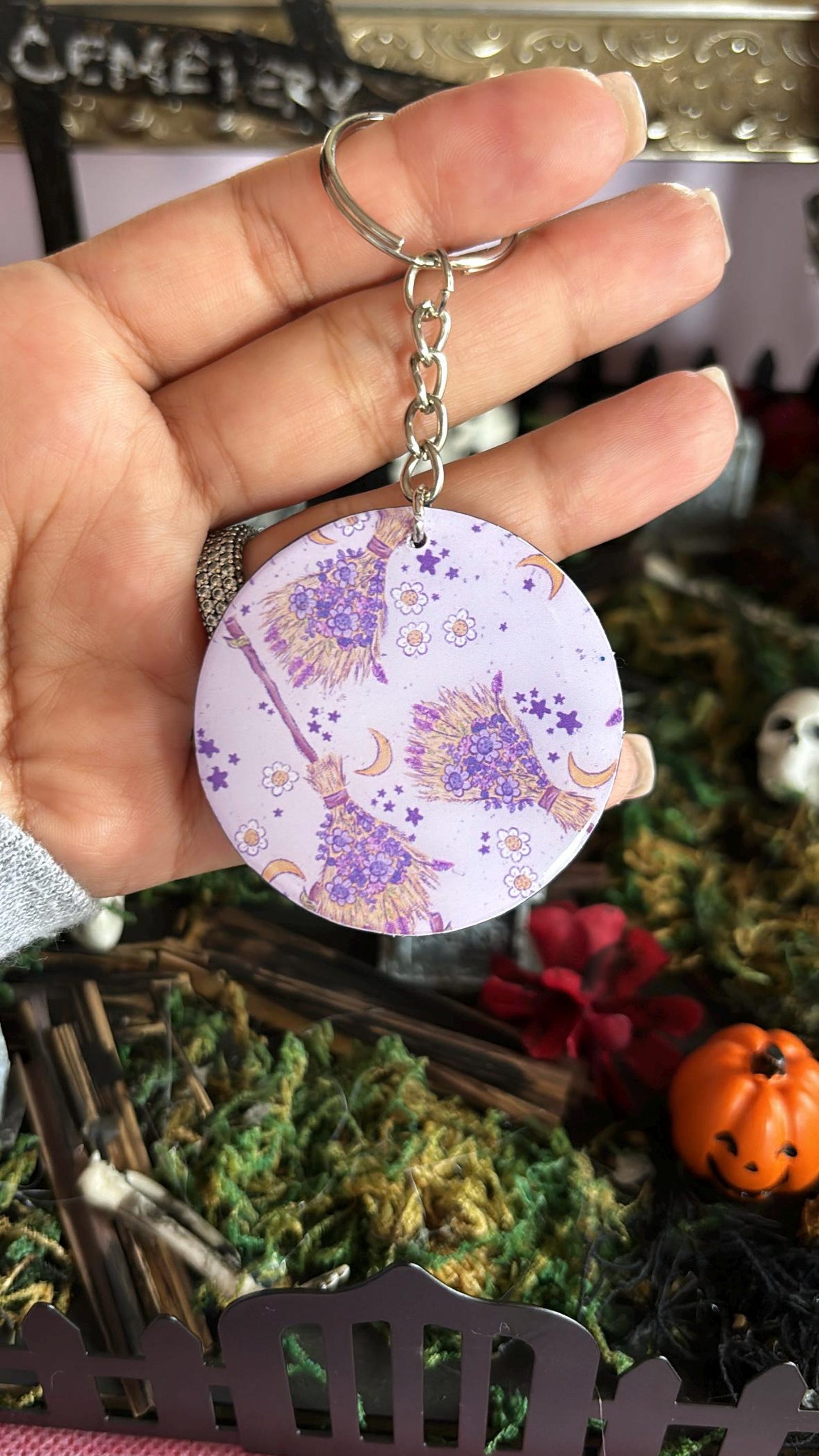 Witch Society Keychain - Etsy