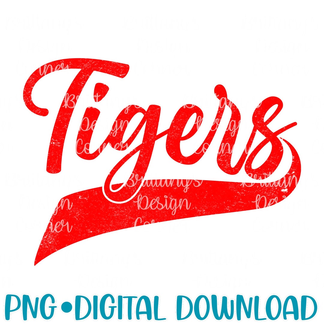Tigers Png, School Mascot Png, Png, Tiger Mascot Png, Digital Download ...