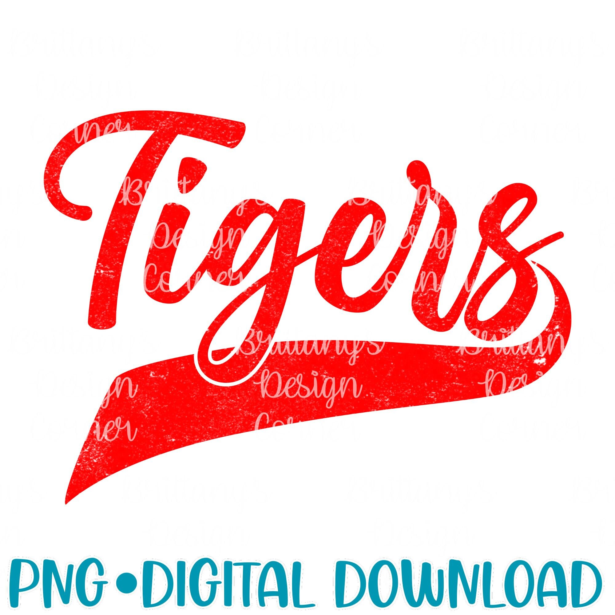 Tigers Png, School Mascot Png, Png, Tiger Mascot Png, Digital Download ...