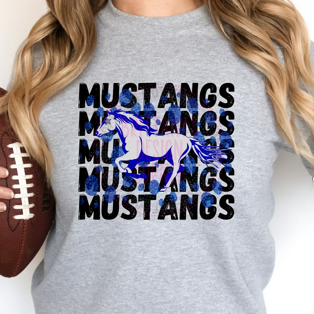 Mustangs School Mascot Png, School Spirit Png, Digital Download ...