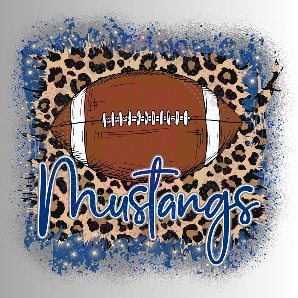 Mustangs Football Svg - Etsy